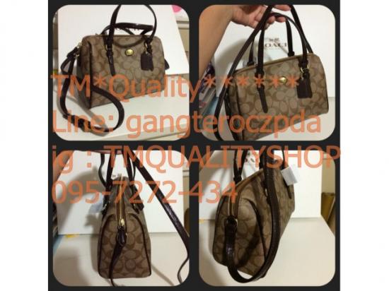 ขาย Coach Peyton Signature Bennett Mini Satchel - Bibi