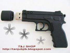 Gun USB Flash Drive 4 GB - tjshoponline
