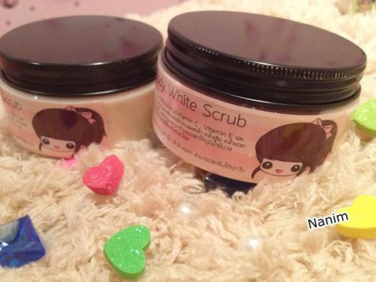 Nanim Body White Scrub - hiZo Shop