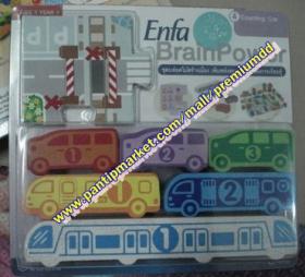Enfa Brain Power ชุดบล็อคไม้สร้างเมือง - Premium DD